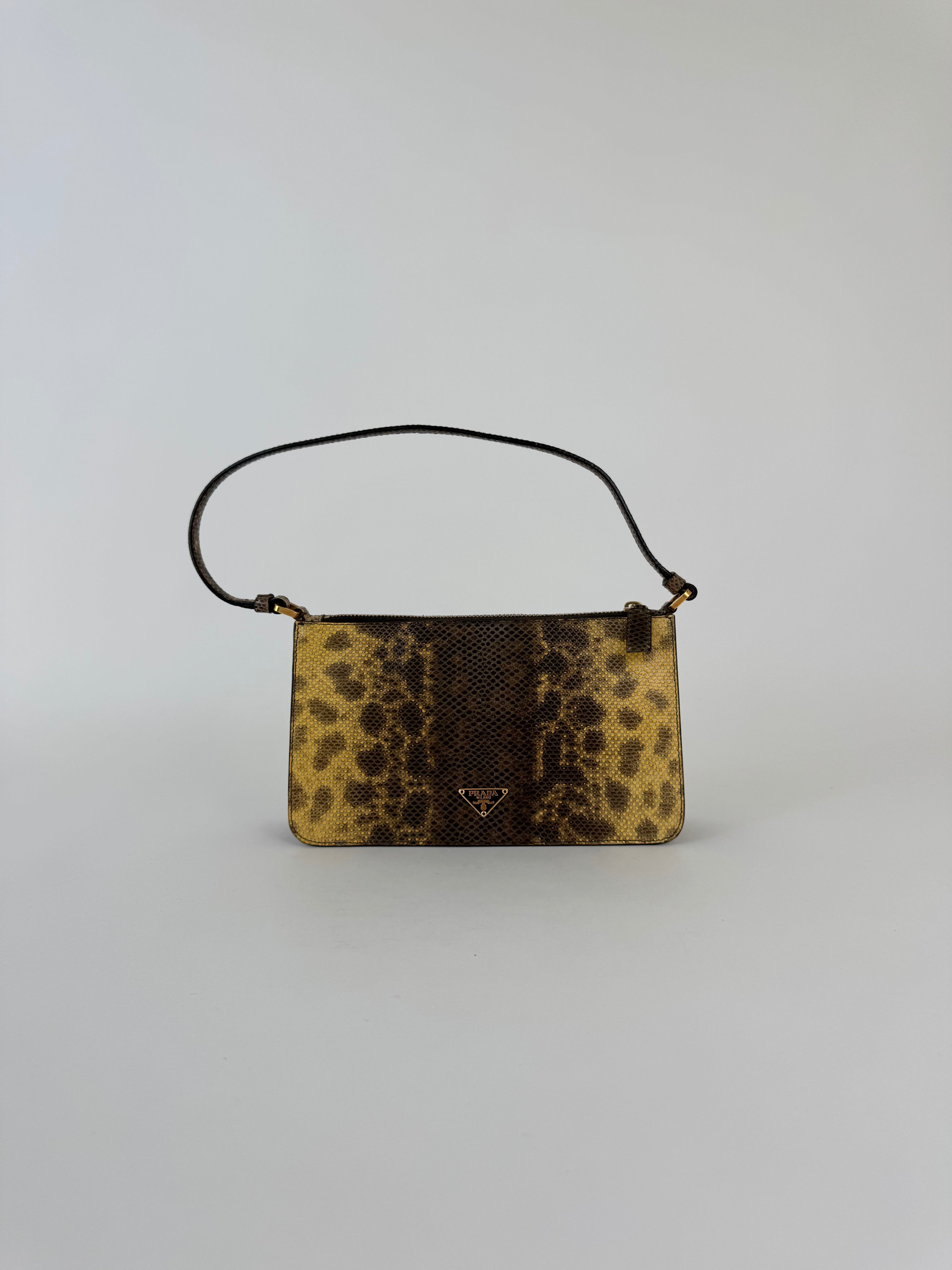 Prada Python Handbag Rare